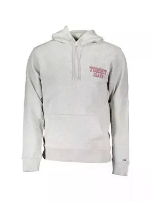 Tommy Hilfiger Logo-print Drawstring Hoodie - Grey