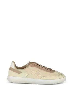 Tommy Hilfiger Logo-embroidered Perforated Sneakers