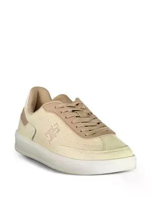 Tommy Hilfiger Logo-embroidered Perforated Sneakers
