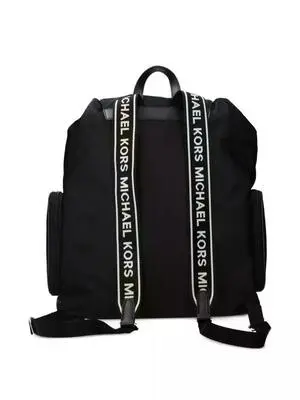 Michael Kors Logo-strap Buckle Backpack