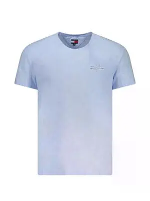 Tommy Hilfiger Logo-patch Crew-neck T-shirt - Blue