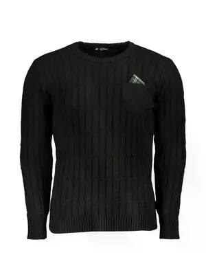 U.S. Grand Cable-knit Crew-neck Sweater