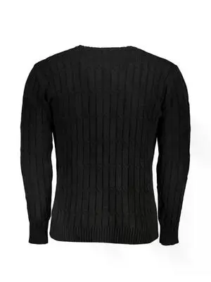 U.S. Grand Cable-knit Crew-neck Sweater