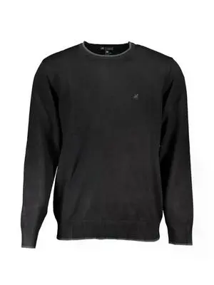 U.S. Grand Logo-embroidered Cotton Sweater