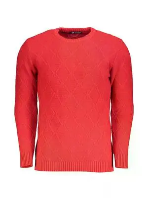 U.S. Grand Diamond-knit Cotton Sweater
