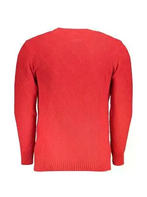 U.S. Grand Diamond-knit Cotton Sweater