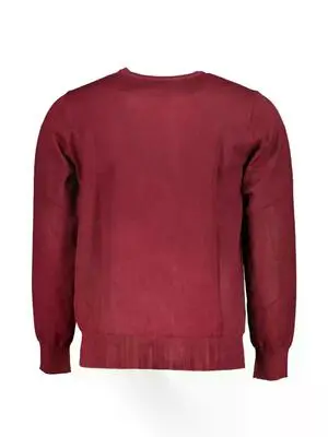 U.S. Grand Logo-embroidered Crew-neck Sweater
