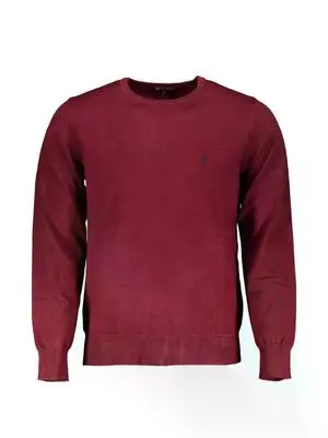 U.S. Grand Embroidered Logo Crew-neck Sweater