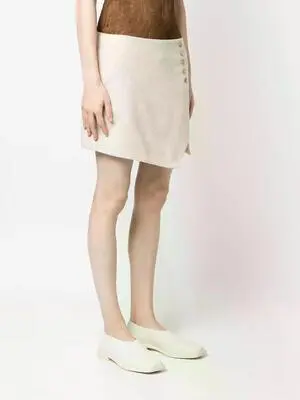 THE GARMENT Curved-hem Mini Skirt