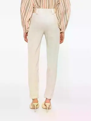 Chloé Satin-finish Trousers With D-ring