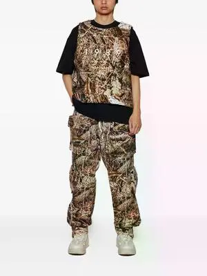 1989 STUDIO Camouflage-pattern Vest