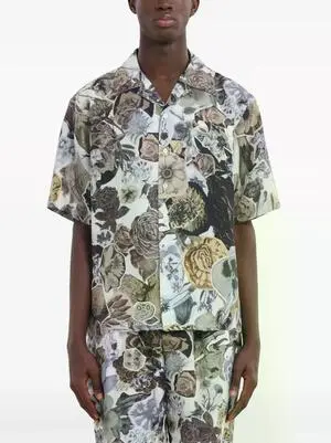 Marni Floral-print Silk Shirt