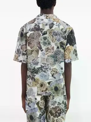 Marni Floral-print Silk Shirt
