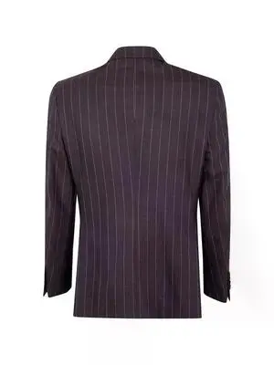 Tagliatore Pinstripe Double-breasted Suit - Grey