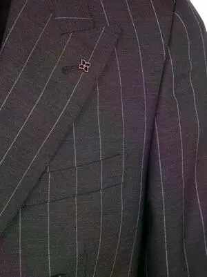 Tagliatore Pinstripe Double-breasted Suit - Grey