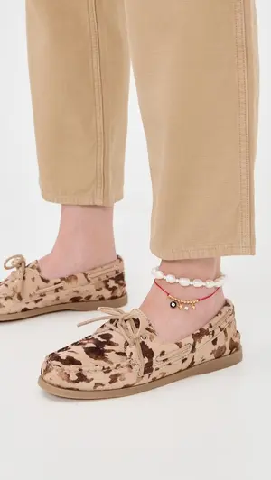 Sperry Authentic Original 2 Eye Loafers - Brown Multi