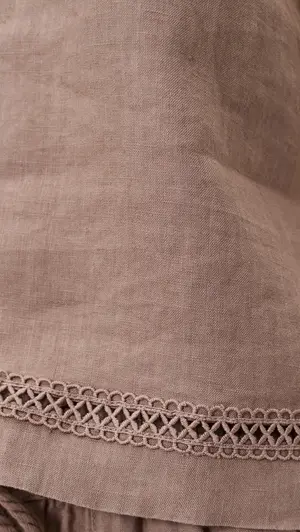 Splendid Stella Linen Tank - Wicker