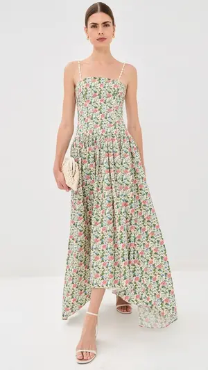 Azeeza Nayara Poplin Midi Dress