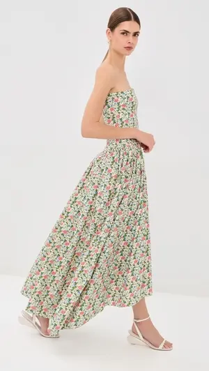 Azeeza Nayara Poplin Midi Dress