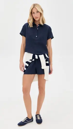 PERFECTWHITETEE Malin Linen Shorts