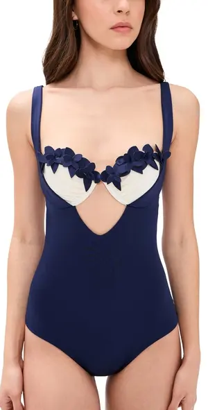 ANCORA Electra One-piece Swimsuit - Navy