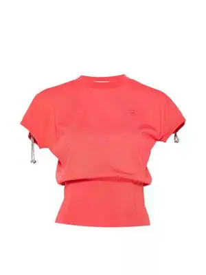 Coperni Logo-embroidered Drawstring T-shirt