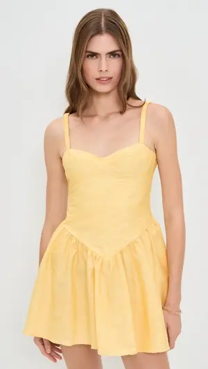 Peixoto Flynn Dress - Bandana Dandy Yellow