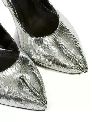 MAISON MARGIELA Tabi Pointed-toe Pumps - Grey