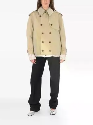 MAISON MARGIELA Double-breasted Jacket - Neutrals