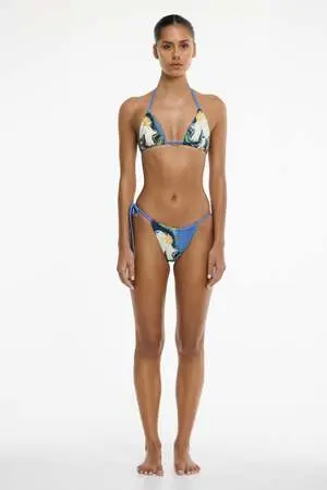 Significant Other SO ONLINE AU Karah Triangle Bikini Top Posy Impression