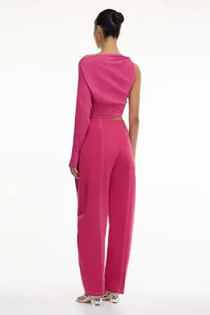 Significant Other Nesta Long Sleeve Top - Berry