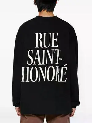 1989 STUDIO Rue Saint-honoré Long-sleeve Sweatshirt