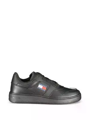 Tommy Hilfiger Logo-print Sneakers - Black