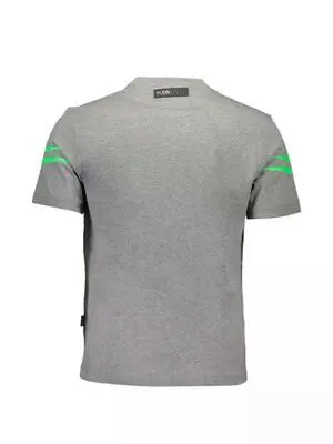PLEIN SPORT Tiger-print T-shirt - Grey