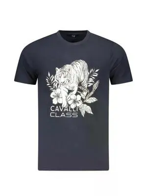 Roberto Cavalli Floral-print T-shirt