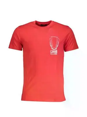 Roberto Cavalli Logo-print T-shirt - Red