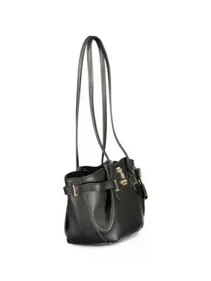 Guess Pebbled Tote Bag With Wrap-around Detail