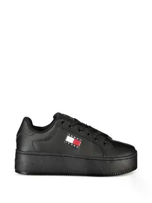 Tommy Hilfiger Logo Sneakers - Black