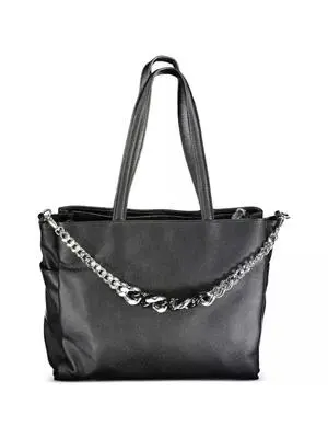 Byblos Logo-plaque Tote Bag With Chain-link Strap