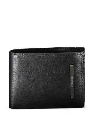 Calvin Klein Logo-plaque Bifold Wallet - Black