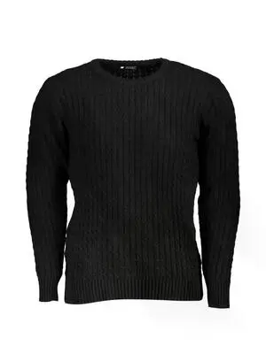 U.S. Grand Cable-knit Elbow-patch Sweater