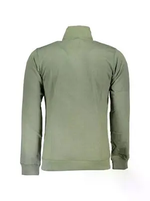 GIAN MARCO VENTURI VINTAGE Logo-embroidered Zip-up Sweater