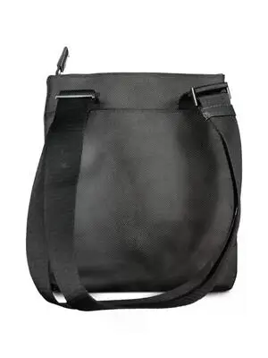 Calvin Klein Logo-print Zip-pocket Messenger Bag