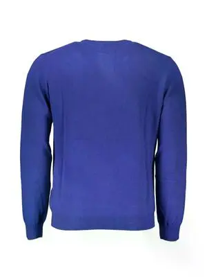 HARMONT & BLAINE Logo-embroidered Sweater - Blue