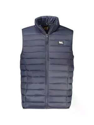 Roberto Cavalli Padded Quilted Gilet - Blue