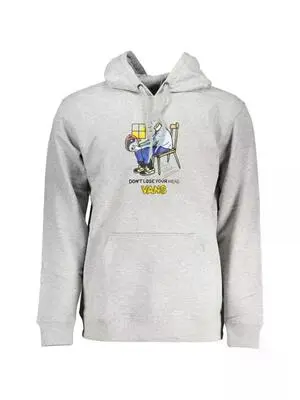 VANS Graphic-print Hoodie - Grey