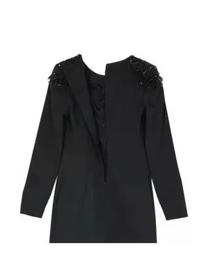 Alberta Ferretti Bead-embellished Midi Dress