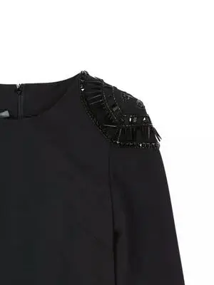 Alberta Ferretti Bead-embellished Midi Dress