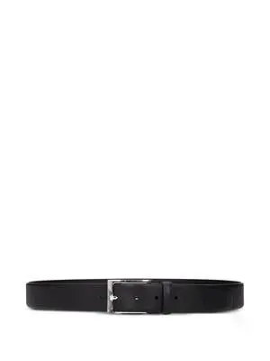 TESTONI Grained Leather Belt