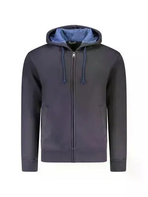 COVERI MOVING Zip-up Drawstring Hoodie
